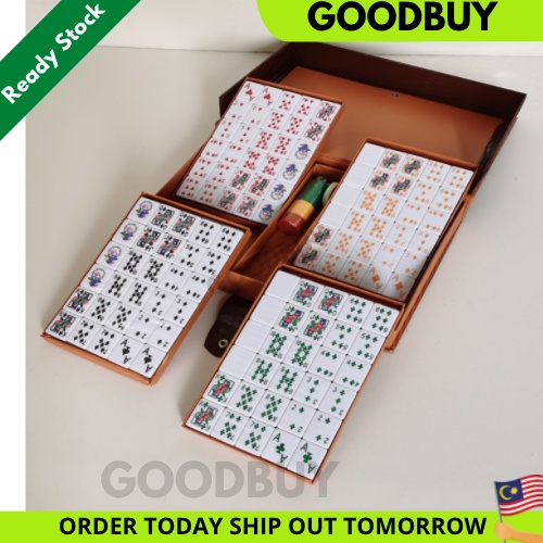 Home Game Rummy/Cinami /Lami Mahjong Set/ 4player Mahjong Acrylic with ...
