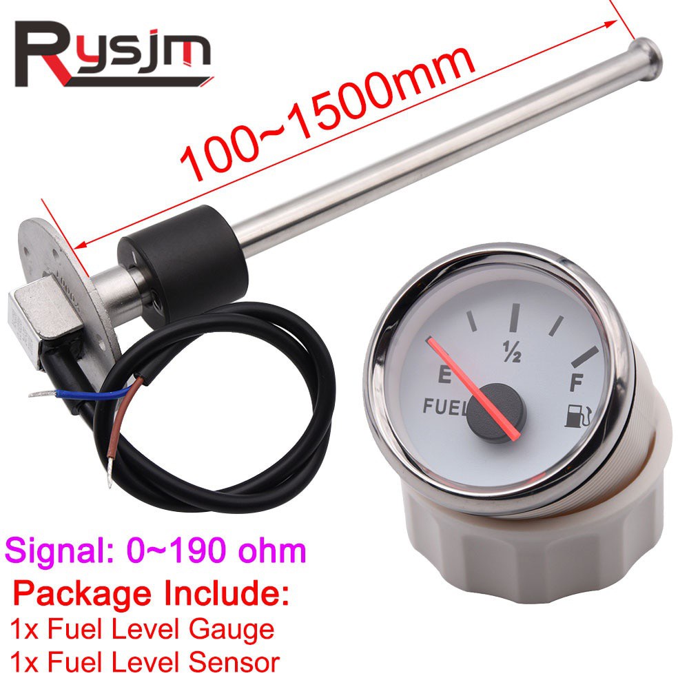 HD Boat Car Fuel Sending Unit with 100 ~ 1500 mm Fuel Level Sensor With ...