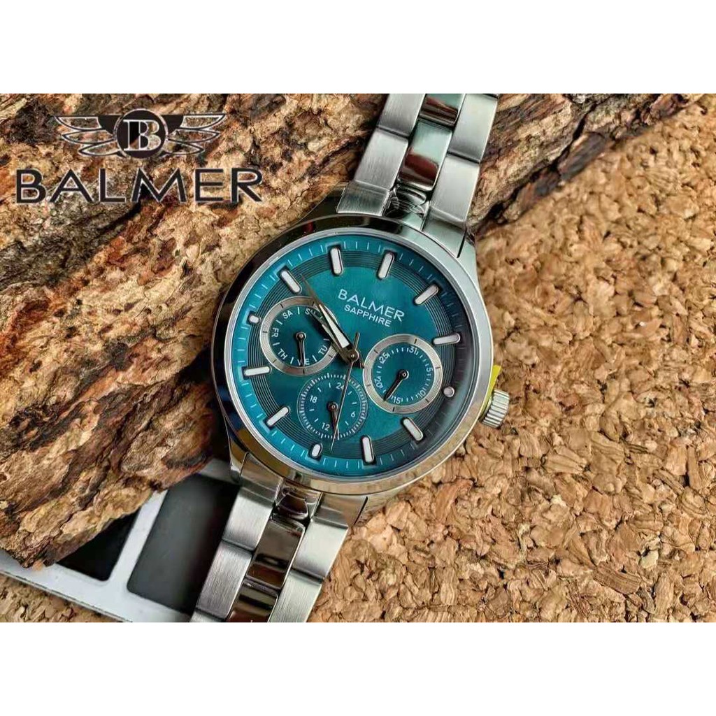 BALMER | 9187L SS-6 Sapphire crystal Stainless steel Dial Colour is ...