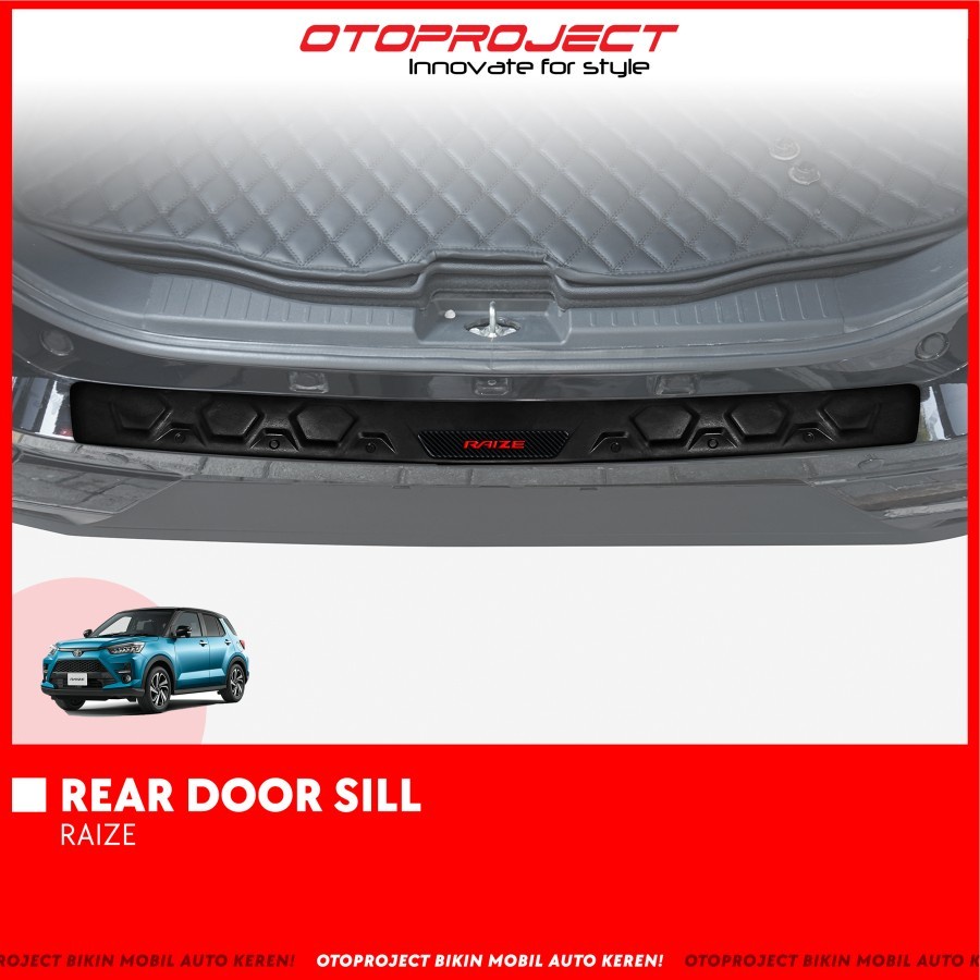 Toyota Raize Rear Door Sill Sillplate 2021/2022/2023/2024 Rear Door ...