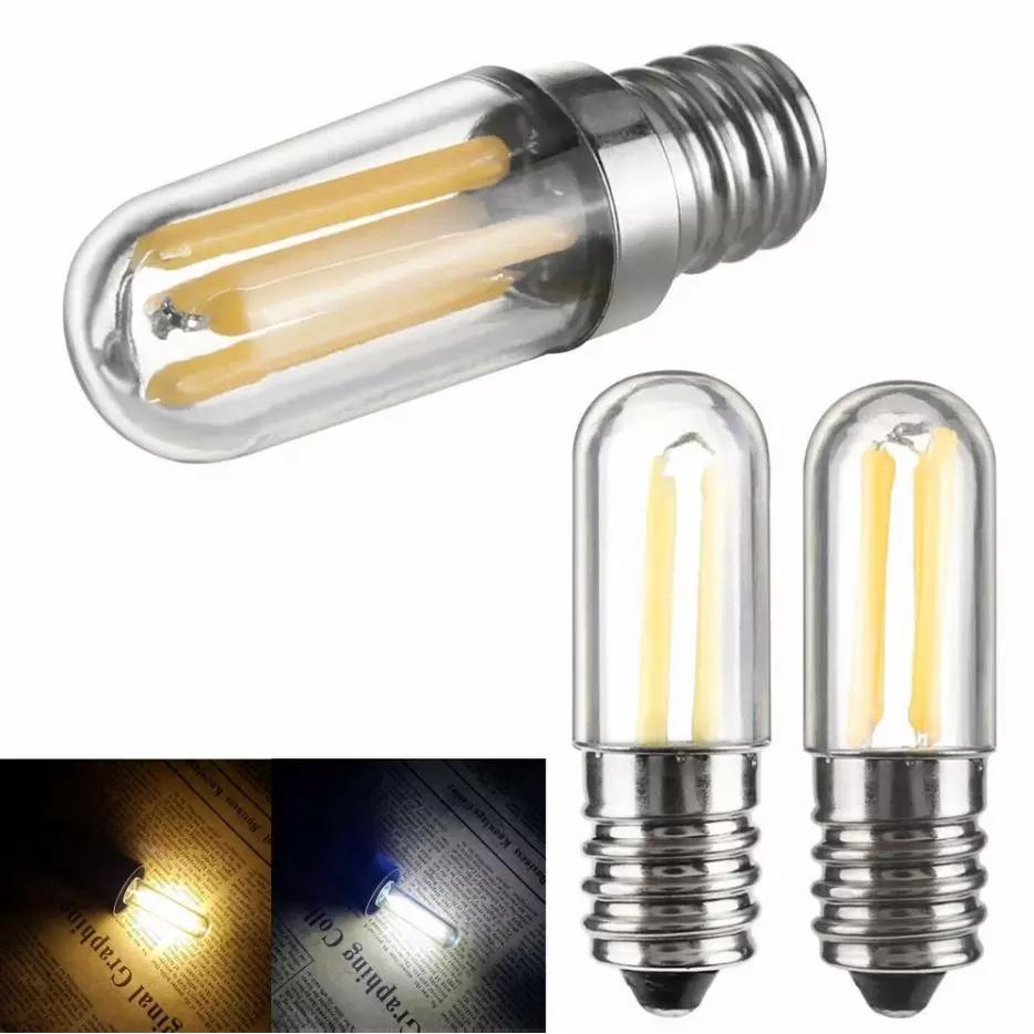 220V Dimmable E12 E14 1W 2W 4W LED Bulb Fridge Light Aplliance Filament Bulb 25W Incandescent ...