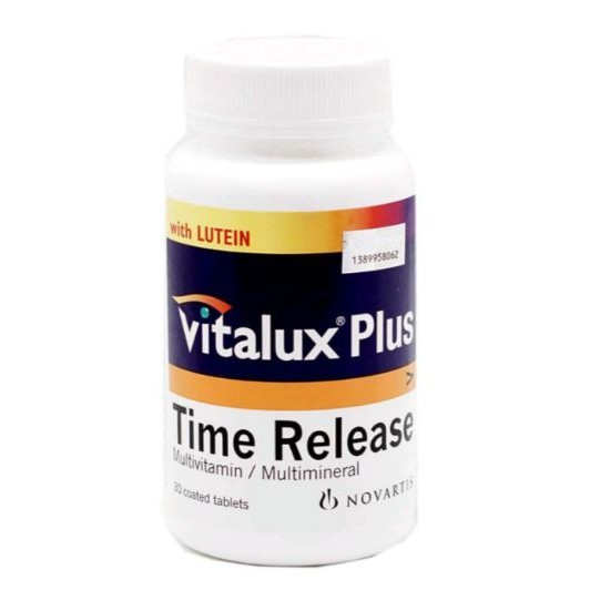 Vitalux Plus Time Release Multivitamin /Multimineral 30's | Shopee Malaysia