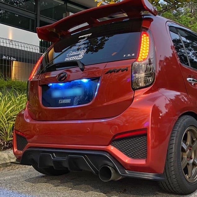 Perodua Myvi Icon Se 2015 2017 Rear Diffuser No Paint | Shopee Malaysia