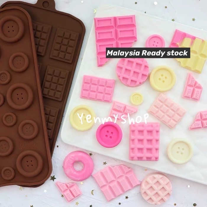 Acuan Silicone Chocolate Mould | Fondant Mould | Soap Mould | Jelly ...