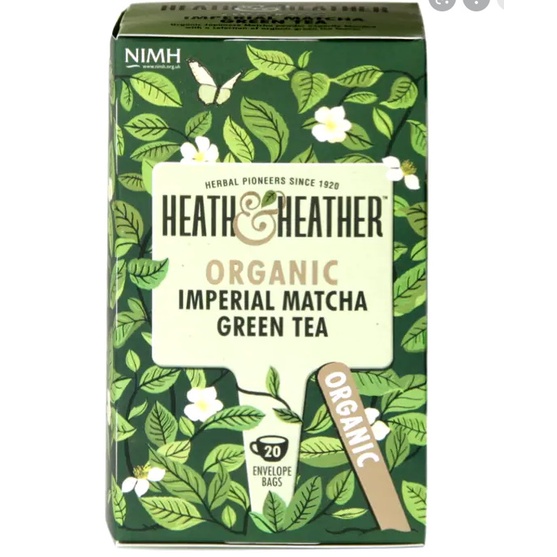 Heath & Heather Organic Imperial Matcha Green Tea 40g | Shopee Malaysia