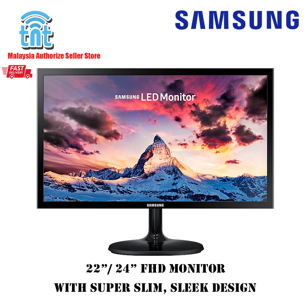 SAMSUNG 22 INCH S22F350FHE / 24 INCH S24F350FHE VGA & HDMI Full HD ...