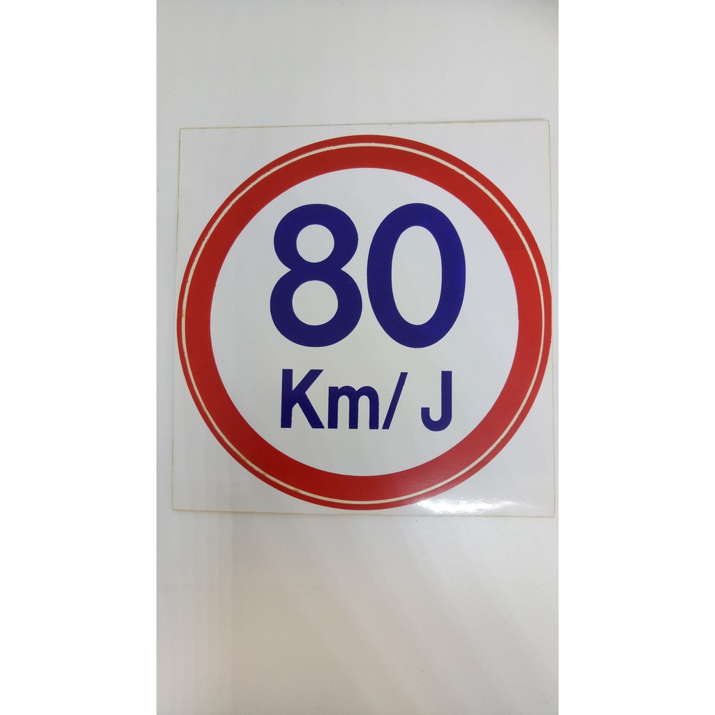 Sticker 80 Km/j | Shopee Malaysia