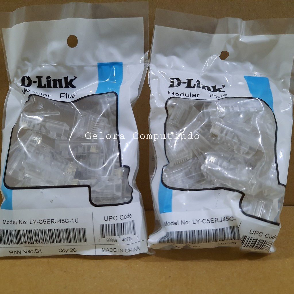 Original RJ45 D-Link Cat 5e Connector | Shopee Malaysia