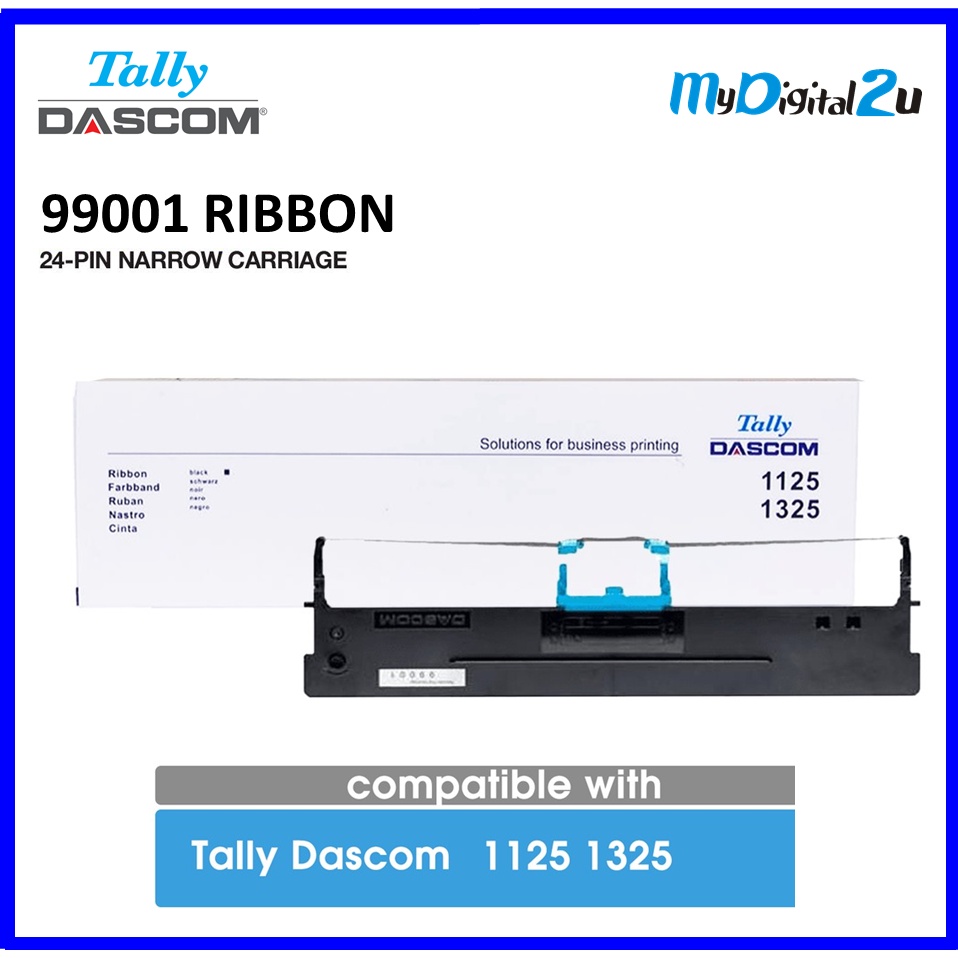 Tally Dascom 1125/1325 Genuine Ribbon (99001) | Shopee Malaysia