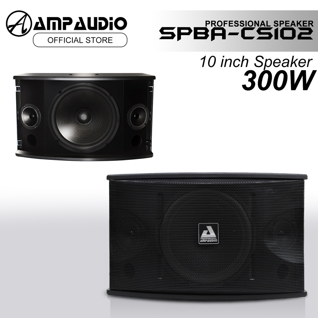 AmpAudio Speaker 10 Inch Karaoke Speaker (300W/10") | Shopee Malaysia