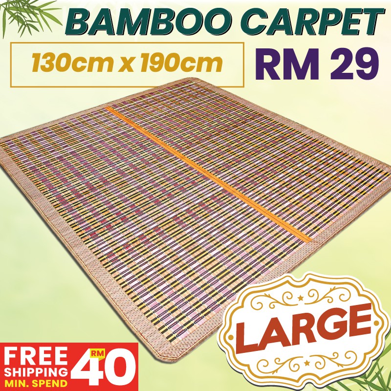 Fast shipping bamboo mat Tikar Buluh moden Karpet VIP XL bamboo mat ...