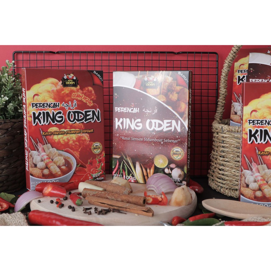 Perencah King Oden TERMURAH - 100g (Kedah) | Shopee Malaysia