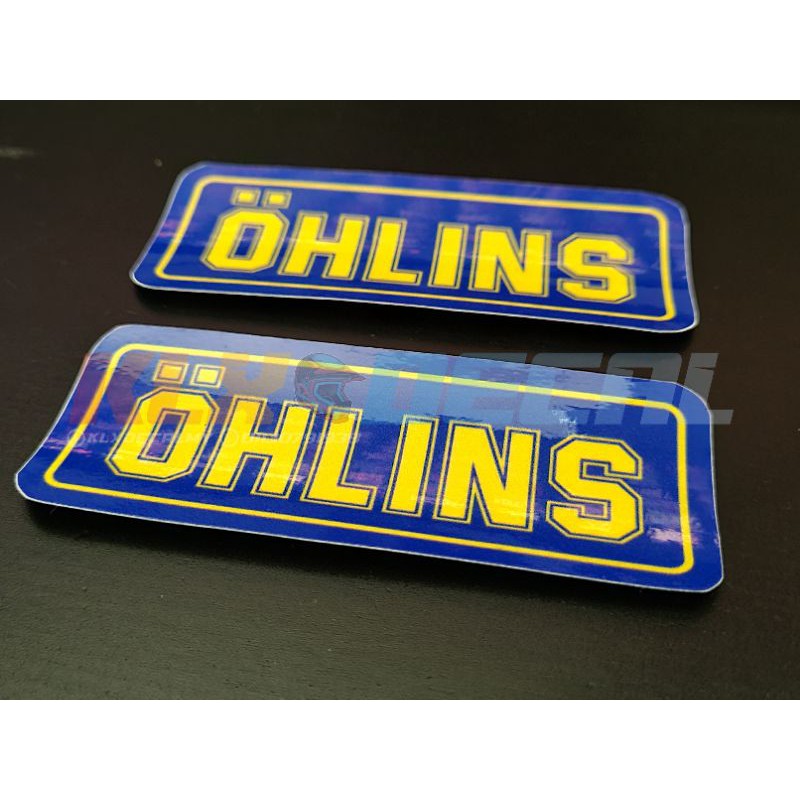 Ohlins Blue 3M Sticker | Shopee Malaysia