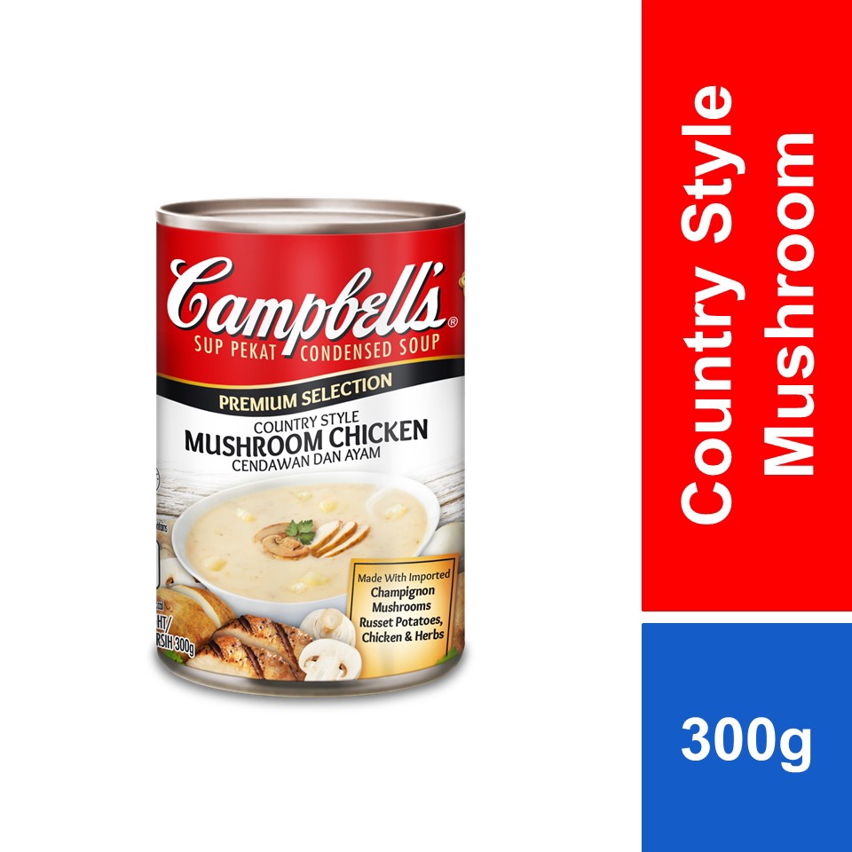 Campbell Country Style Mushroom Chicken 300g | Shopee Malaysia