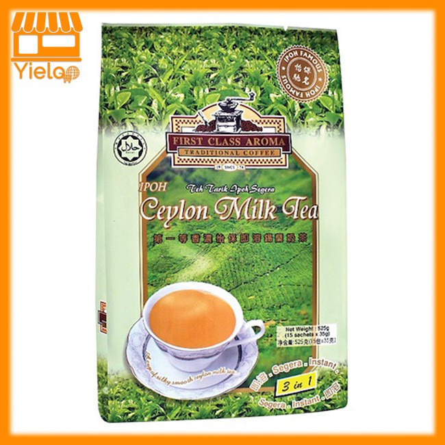Yee Kong First Class Aroma 3 in 1 Ceylon Milk Tea (15’s x 35g) | Shopee ...