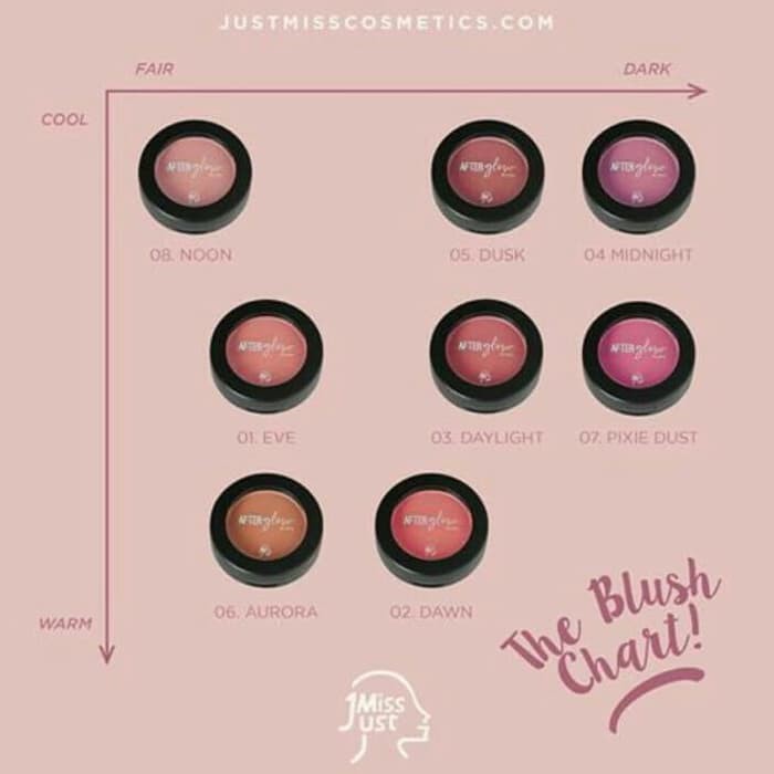Just MIST afterglow blush on 100% ORIGINAL | Shopee Malaysia