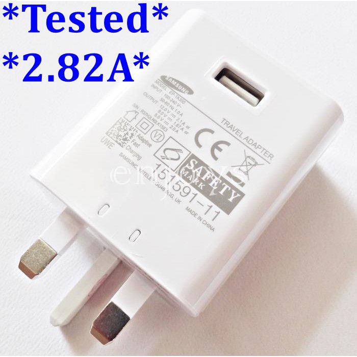 (QC 3.0) ORIGINAL 25W Fast Charger Adapter Cable EP-TA300 Samsung ...