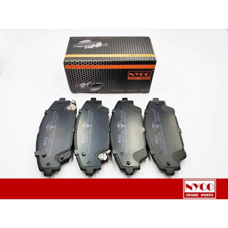 BRAKE PAD FRONT SETS MAZDA 3 2013 / CX3 2015 NYS3163MS-03 | Shopee Malaysia