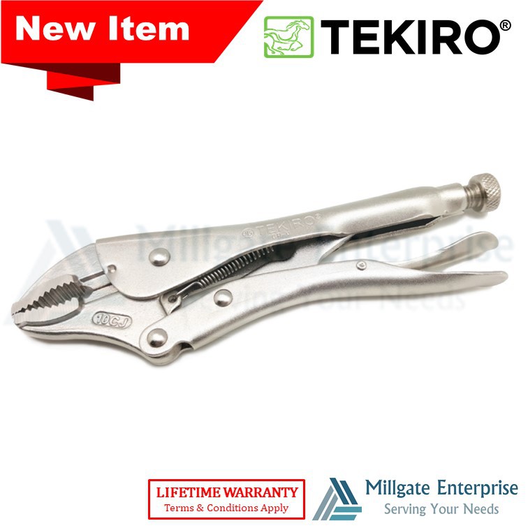 TEKIRO Locking Plier Curve Jaw 10” (PL-LG0770) | Shopee Malaysia
