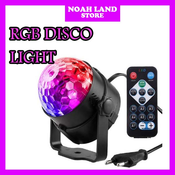 Lampu Disko + Remote Lampu Party Lampu LED Mini RGB LED Party Light Pub ...
