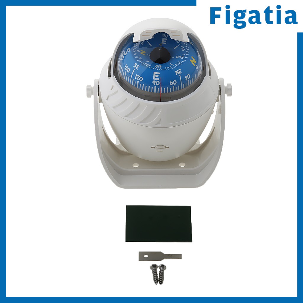 LED Light Electronic Vehicle Car Navigation Boat Ship Compass | Shopee ...