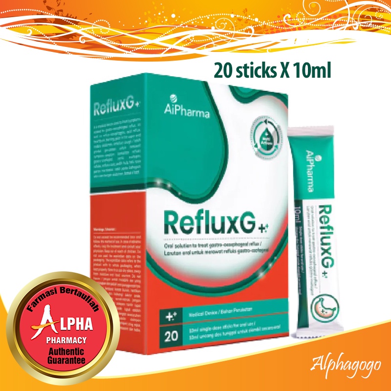 AiPharma RefluxG Multi Action Sachet (10ml x 20 Sticks) | Shopee Malaysia
