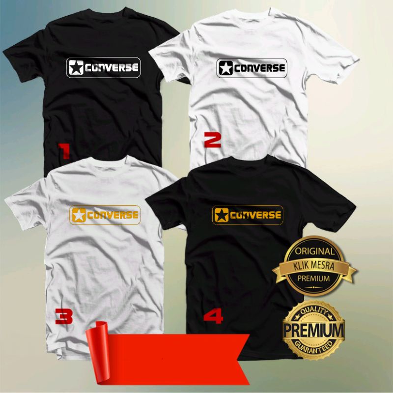 CONVERSE T-Shirt Men / Women Tee | Shopee Malaysia