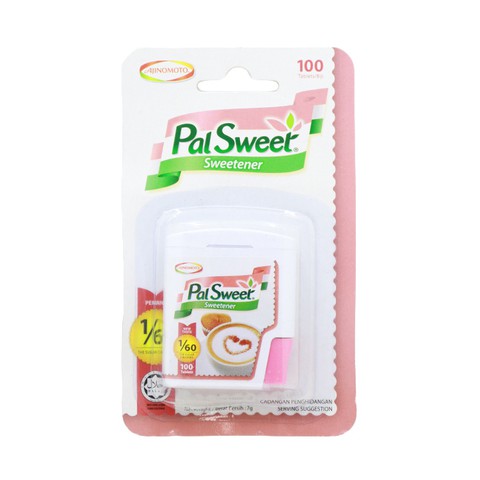 Pal Sweet Sweetener 1 pack (50 sachets) / 1 pack (100 tablets) | Shopee ...