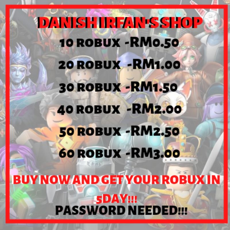 🌟🌟🌟 Roblox_Robux_Murah_Local seller-Get it now in only 5 day ‼️‼️‼️🌟🌟🌟 ...