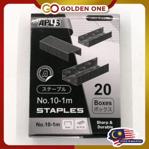 Aplus Staples Bullet 10-1M (price for 20 small box) | Shopee Malaysia