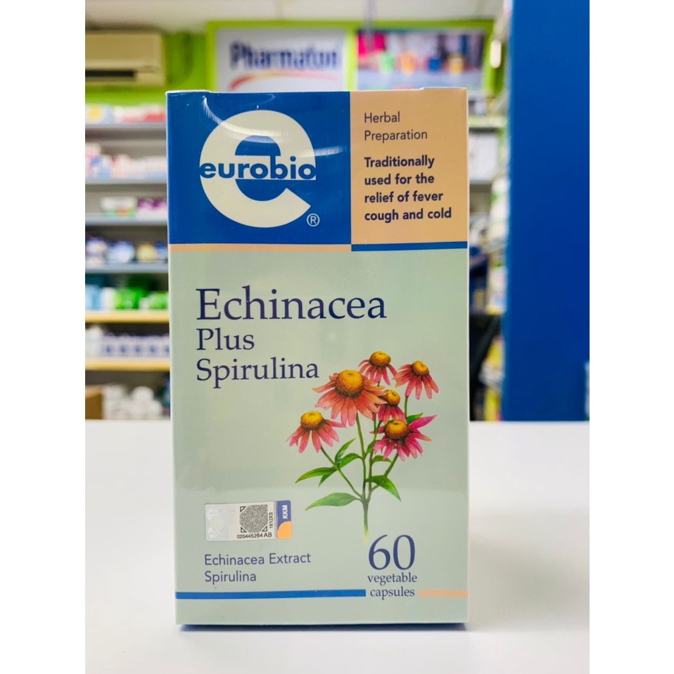 Eurobio Echinacea Extract 60 veg capsule | Shopee Malaysia