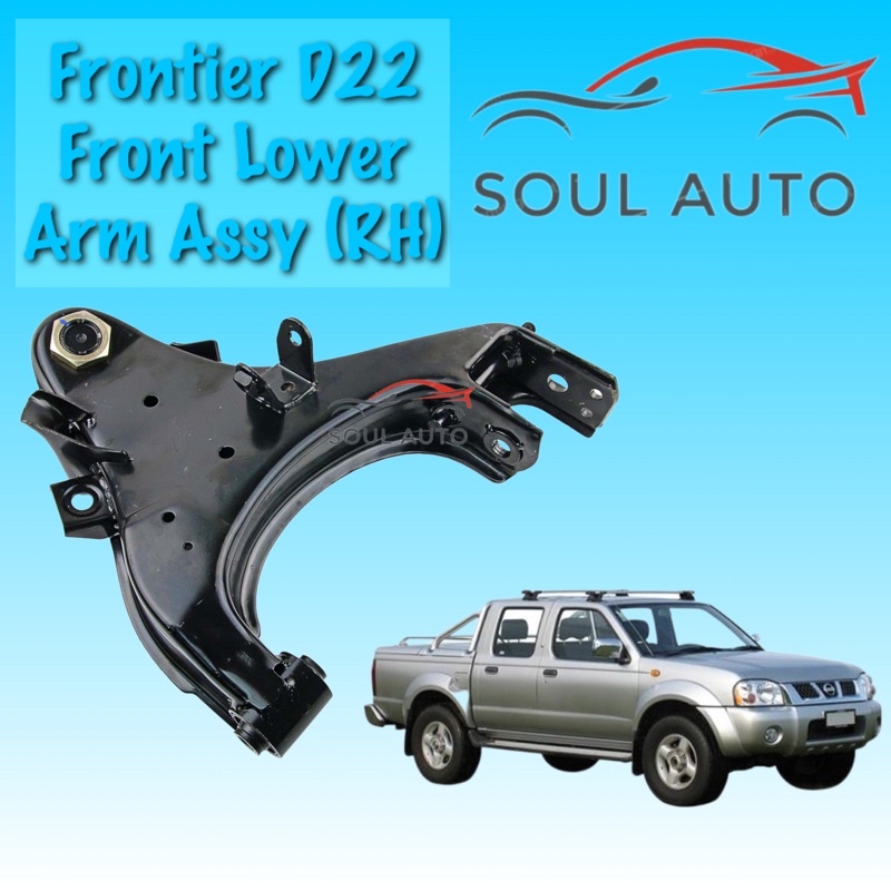 Nissan Frontier D22 Front Lower Arm Assy ( Right Side/ Driver Side ...