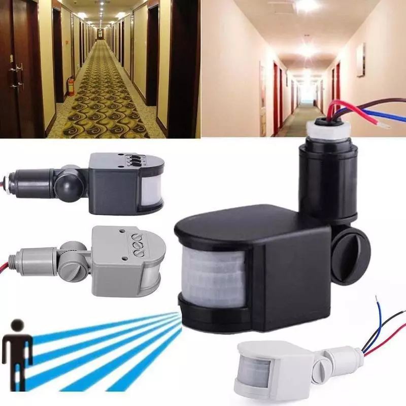 Pir Motion Sensor 220V Infrared Detector 180 Degrees | Shopee Malaysia