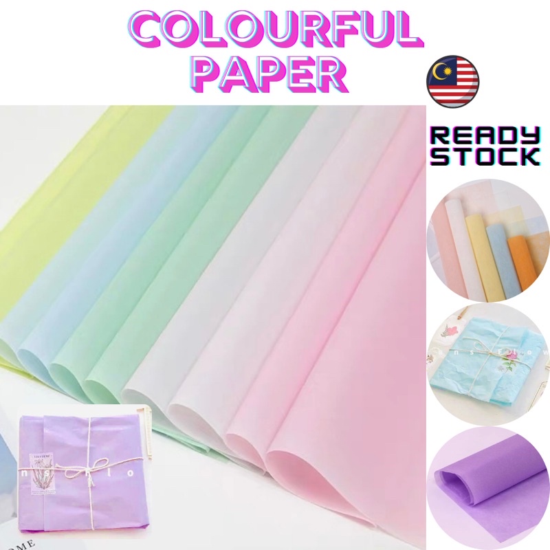 Colour Sydney Wrapping Paper (10/50/100pcs) Pembalut Hadiah Gift ...