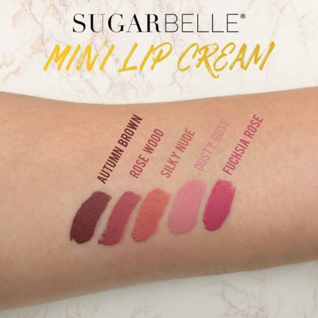 SUGARBELLE MINI LIP CREAM | Shopee Malaysia