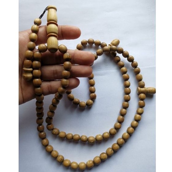 TASBIH TERAS KEMUNING EMAS 100% original bukan bahagian kayunya ...