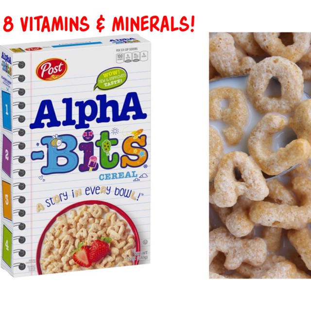 Alpha-bits kids cereal (alphabet cereal) | Shopee Malaysia