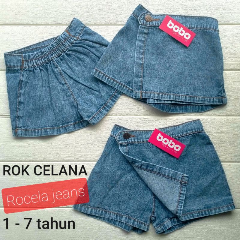 Rocela CHILDREN'S JEANS SKIRTS SNOW WASH 1-7 YEARS | Shopee Malaysia