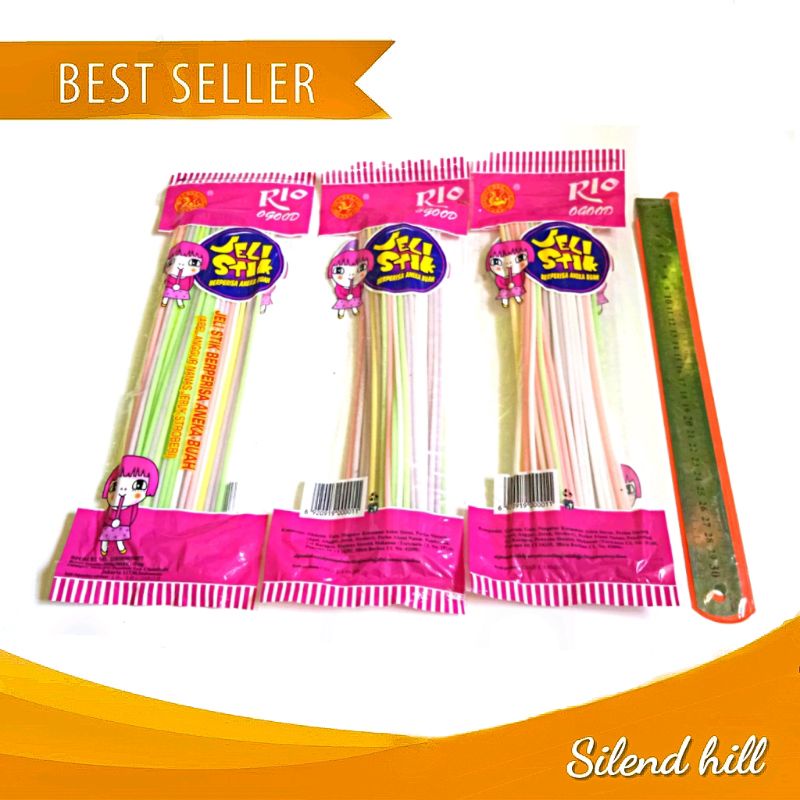 Jelly Stick/Long Jelly Stick Candy/Fruit Flavored Candy | Shopee Malaysia