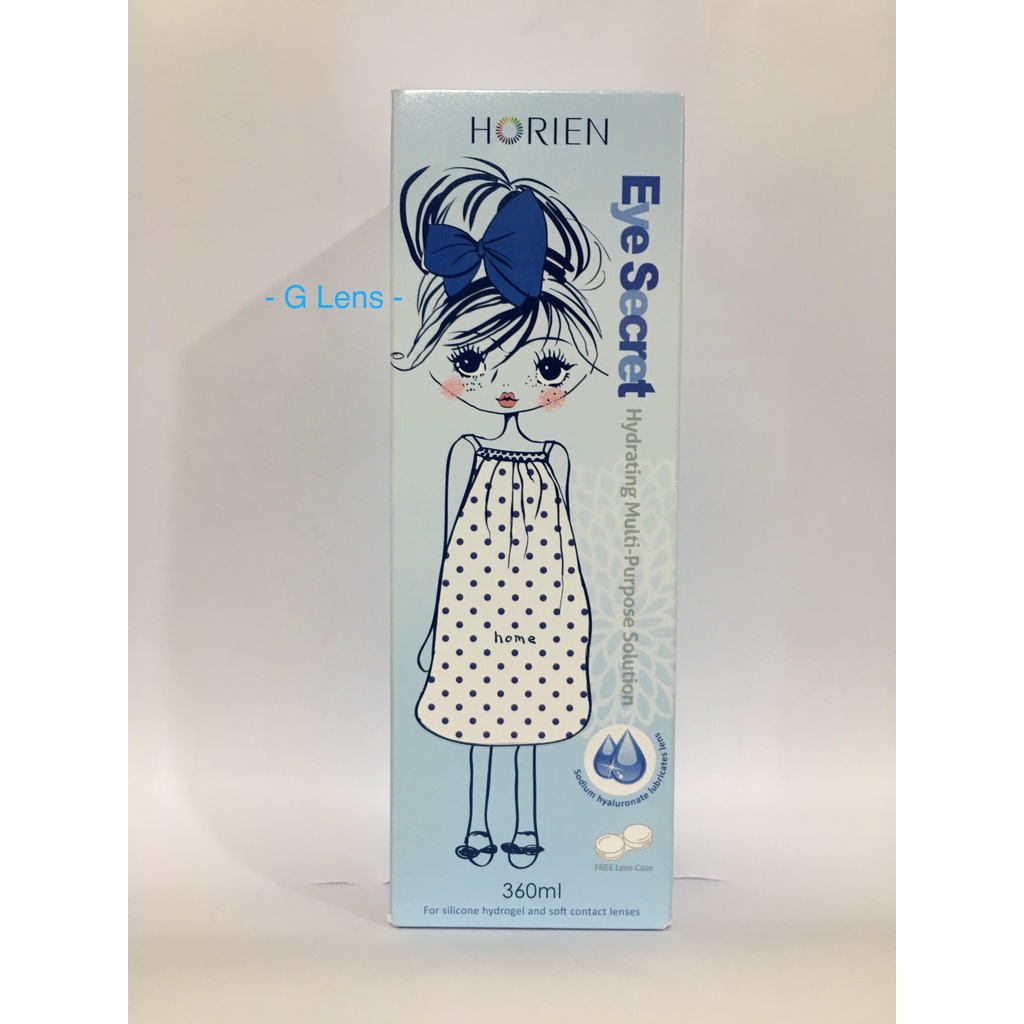 Horien Eye Secret Multi Purpose Solution 360ml (Blue Moisture Formula ...
