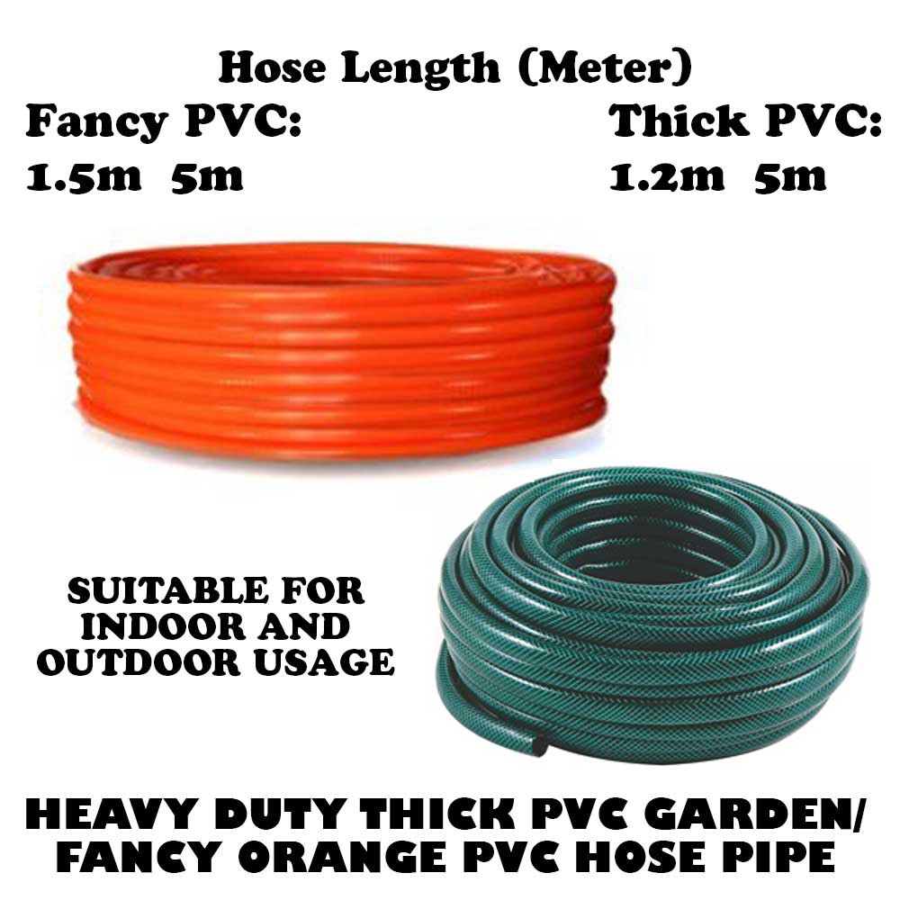 High Quality PVC Heavy Duty Fancy & Garden Hose / Paip Getah PVC ...