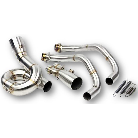 YAMAHA MT07 MT 07 EXHAUST MANIFOLD U-TURN FITTING MUFFLER BOX 51MM ...