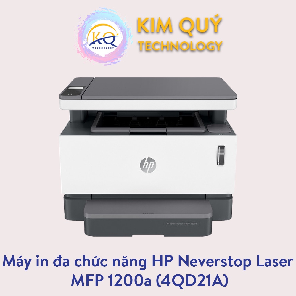 Hp Neverstop Laser MFP 1200a Multifunction Printer (4QD21A) | Shopee ...