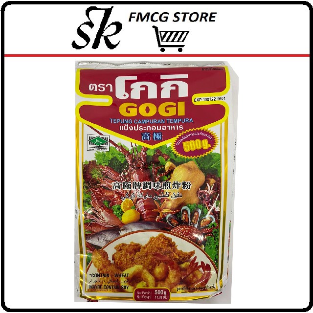 GOGI Tepung Campuran Tempura 500g | Shopee Malaysia