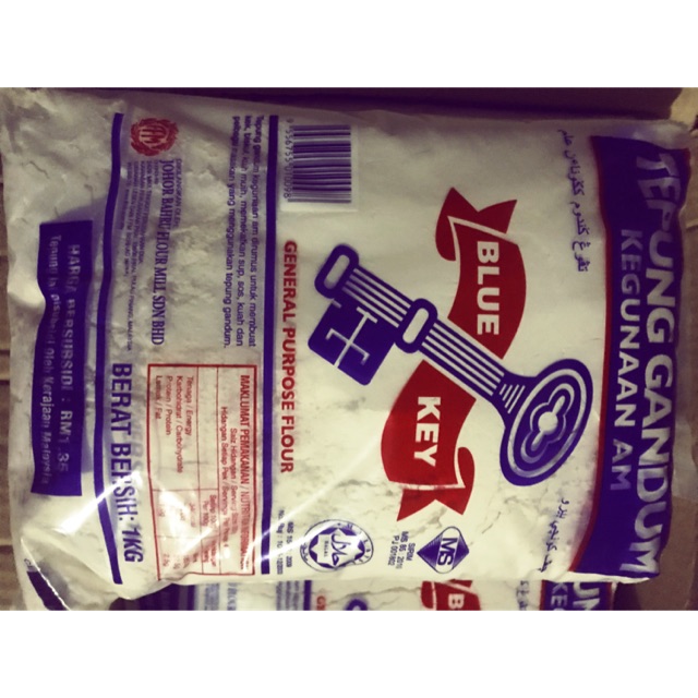 Tepung Gandum Cap Kunci 1 KG | Shopee Malaysia