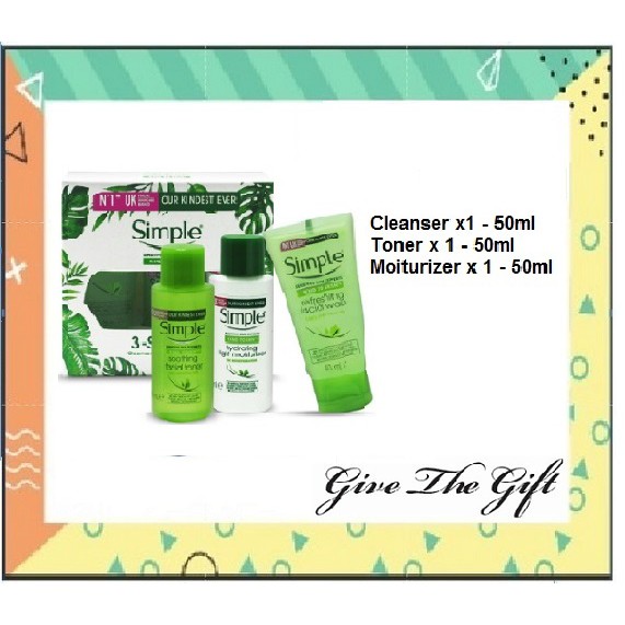 Simple 3 Step kit 50ml | Shopee Malaysia