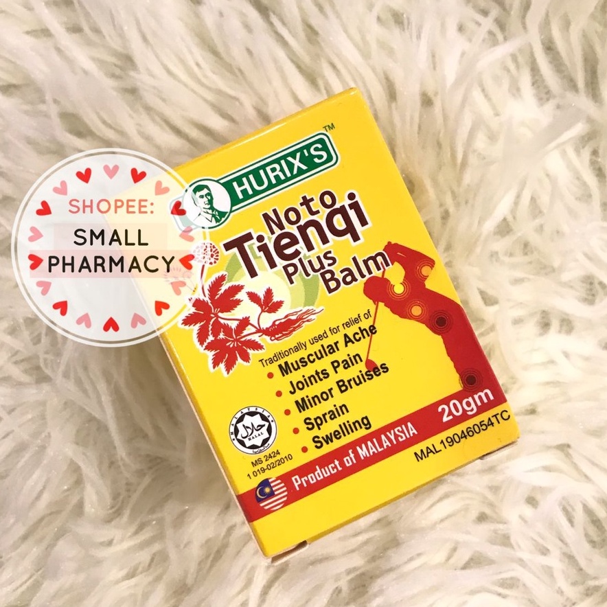 Hurix's Noto Krim Urut Tienqi Plus Balm 20g 603995 | Shopee Malaysia
