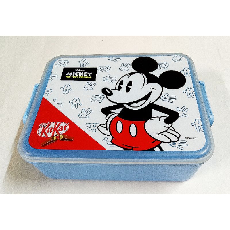NESTLE KITKAT DISNEY MICKEY MOUSE CONTAINER LUNCH BOX | BEKAS MAKANAN ...