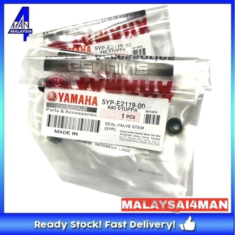1PC LC135 V1-V8 FZ150 Y15ZR V1V2 Y16ZR Y16 Y15 Yamaha ori valve seal ...