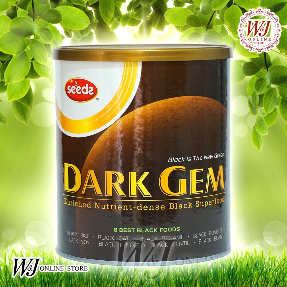 SEEDZ Dark Gem 600g Enriched Nutrient-dense Black Superfood Organic ...